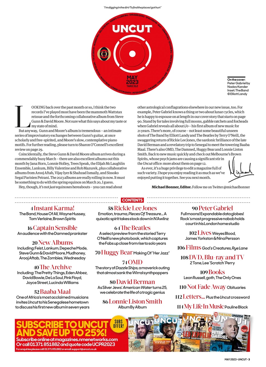 Uncut Magazine - May 2023 Back Issue