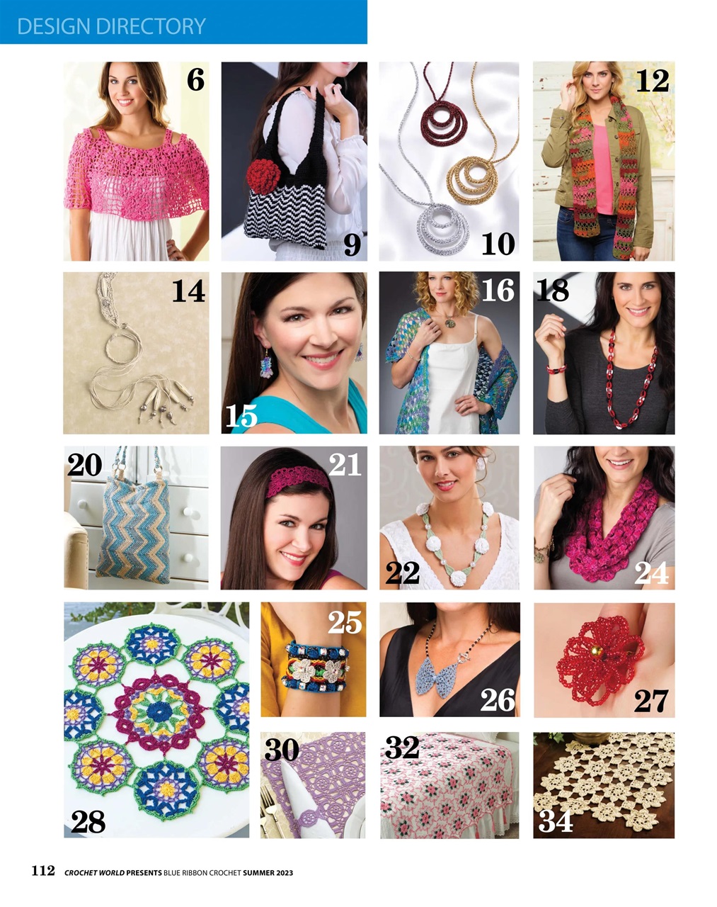 Crochet World Magazine - Blue Ribbon Crochet Summer 2023 Special Issue