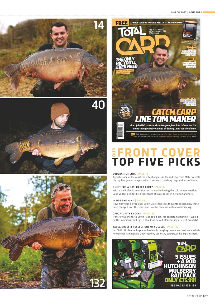 Total Carp Magazine - March 2023 Back Issue