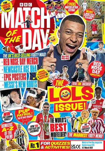 Match of the Day Magazine - Issue 673 Back Issue