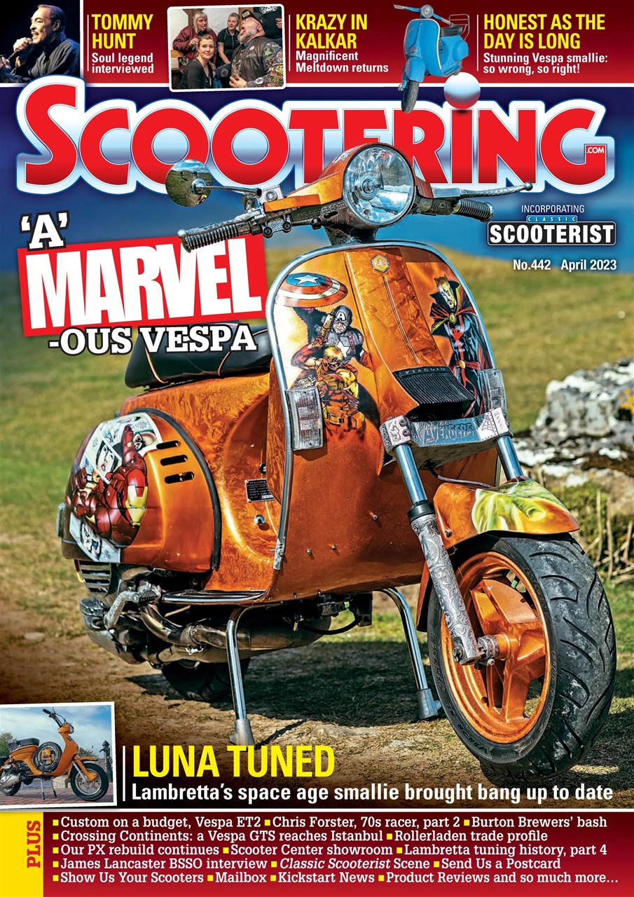 Scootering Magazine - April 2023 Back Issue