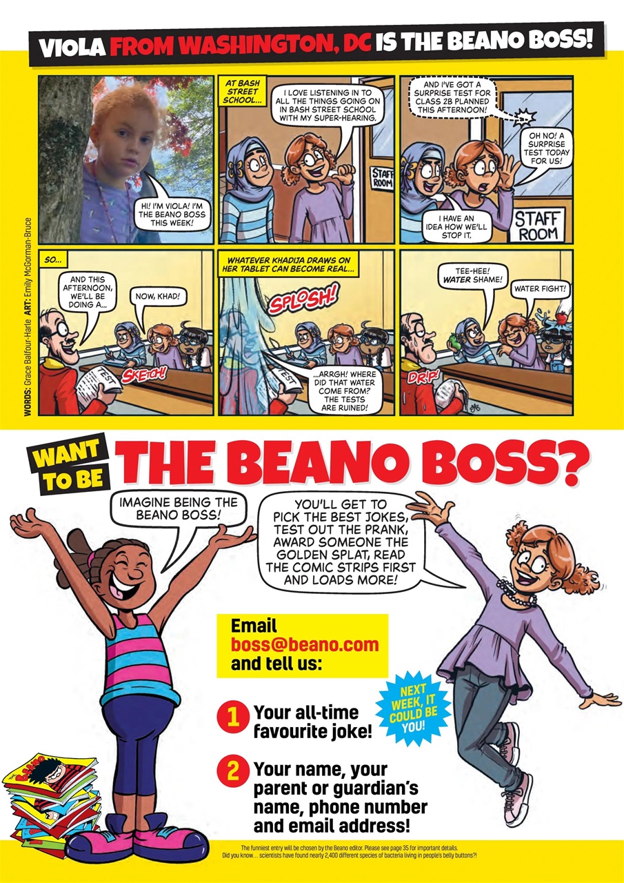 Beano Magazine - 18/03/2023 Back Issue