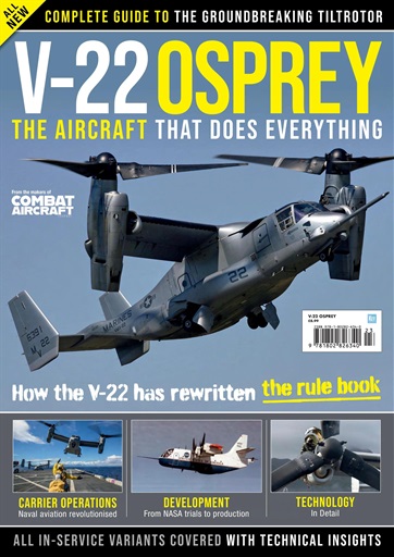 Combat Aircraft Journal Magazine - V-22 Osprey Special Issue