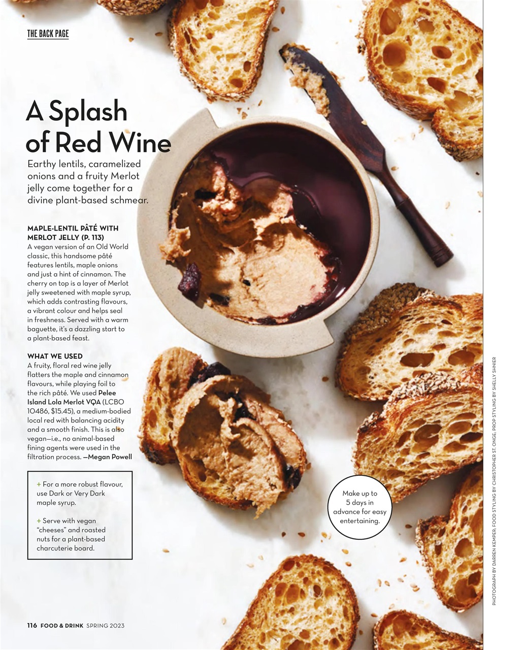 LCBO Food & Drink Magazine - Spring 2023 Edición anterior