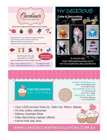 Australian Cupcakes and Inspirations Magazine - FREE Sample Issue ...