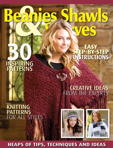 Beanies Shawls and Scarves Magazine - FREE Sample Issue Special Issue
