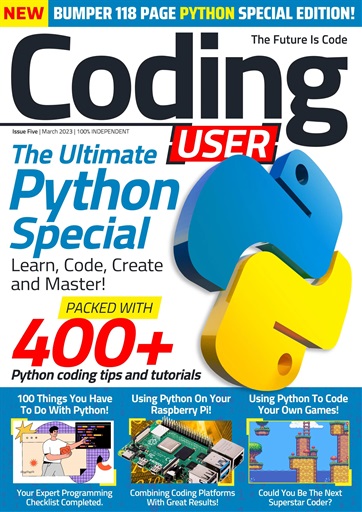 Coding User Magazine - Spring 2023 Back Issue