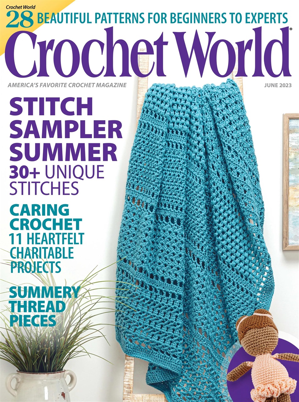 Crochet World Magazine - June 2023 Back Issue
