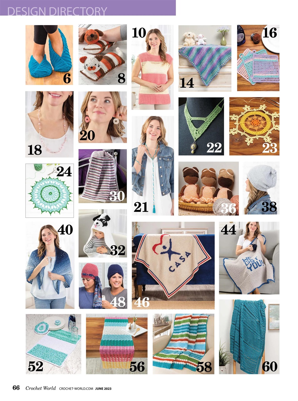 Crochet World Magazine - June 2023 Back Issue