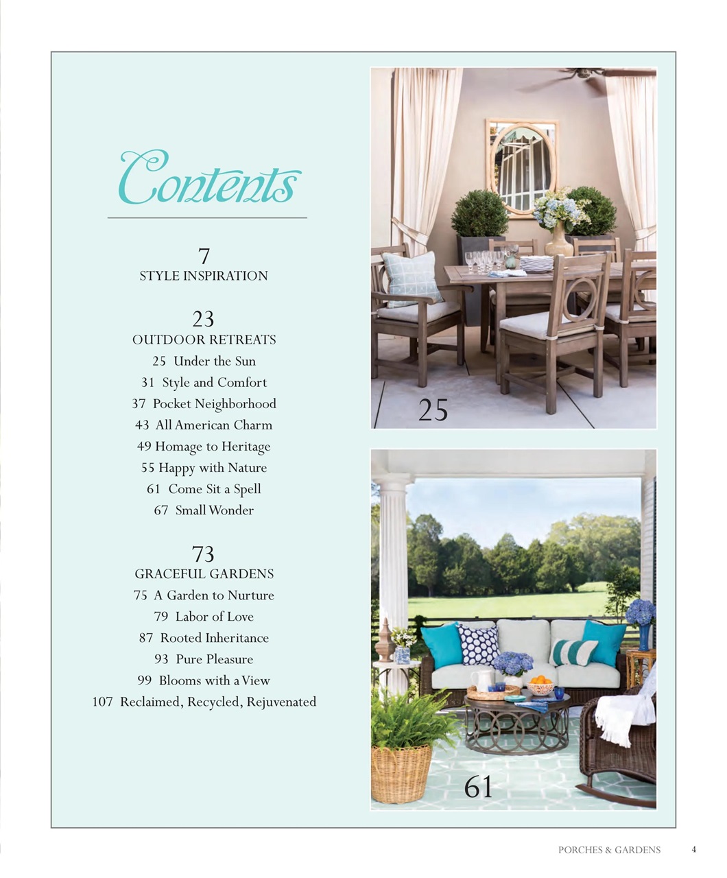 Southern Home Magazine - Porches & Gardens 2021 Special Issue