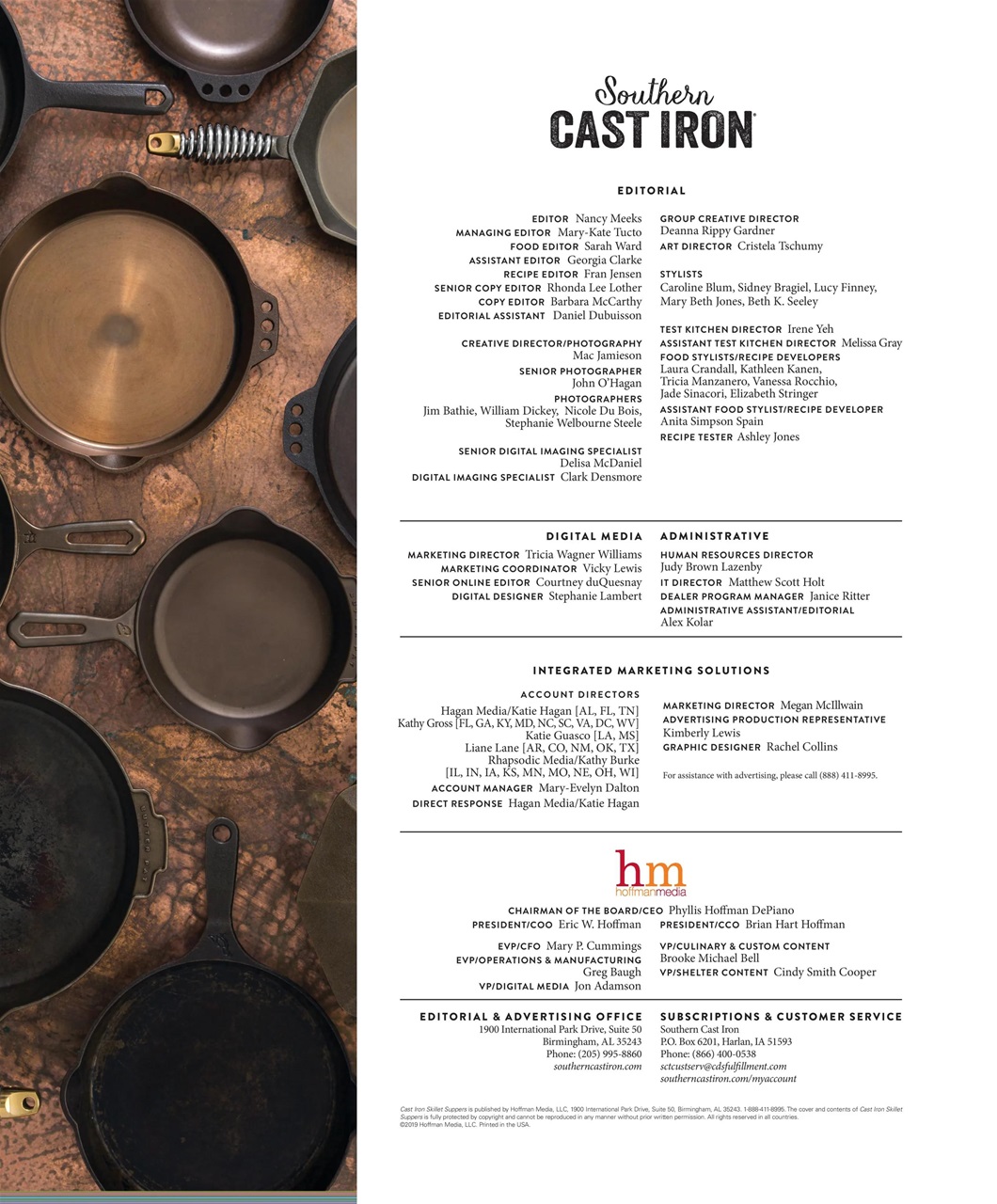 Southern Cast Iron Magazine - SIP Skillet Suppers 2019 Special Issue