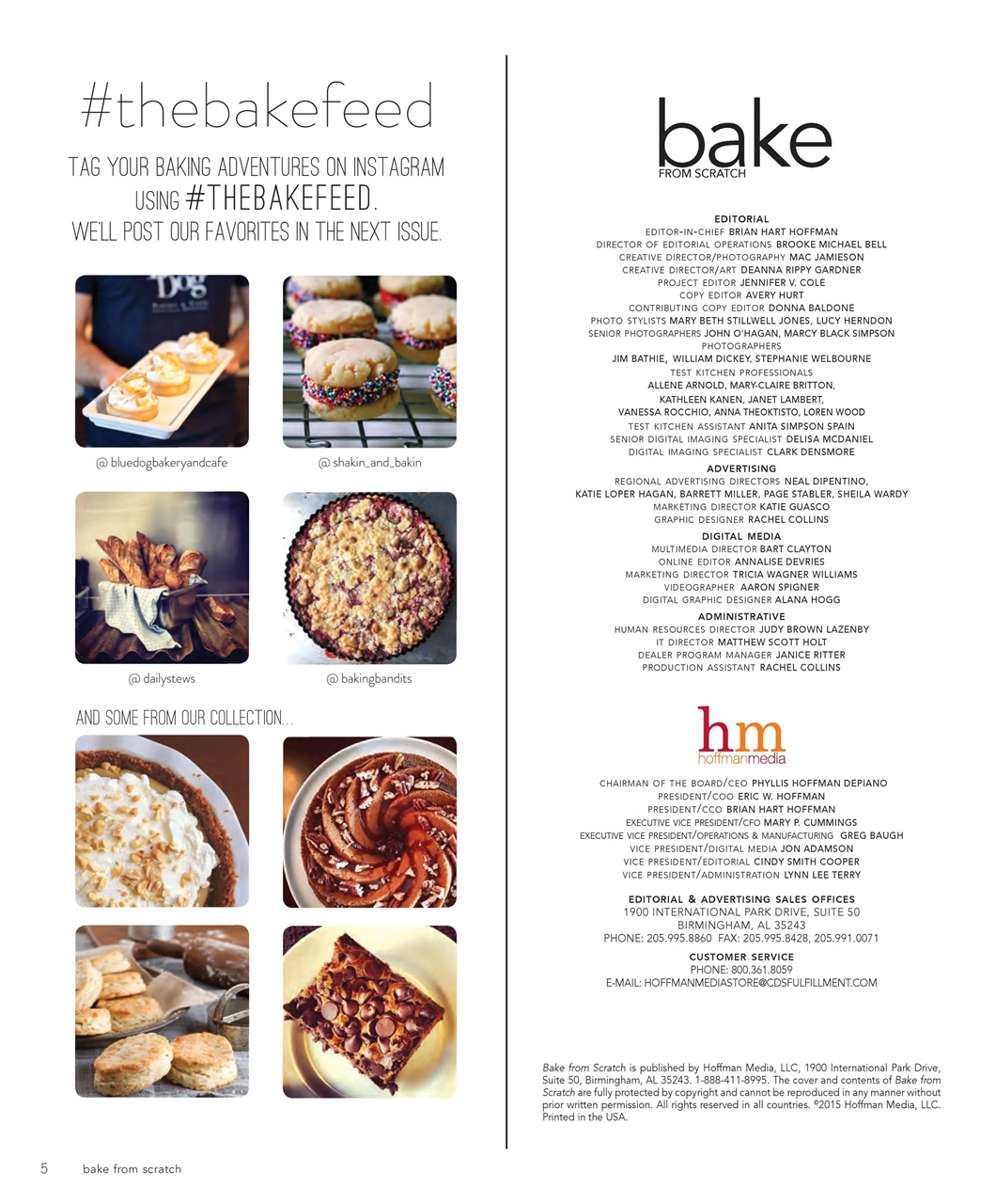 Bake from Scratch Magazine - Fall 2015 (Premiere Issue) Back Issue