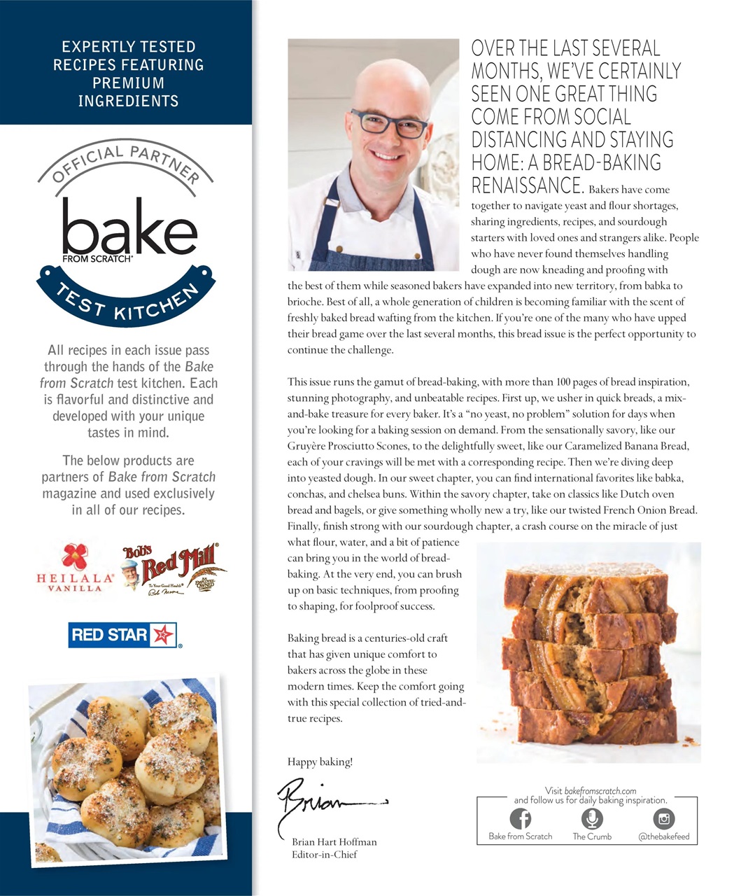 Bake from Scratch Magazine - Bread 2020 Special Issue