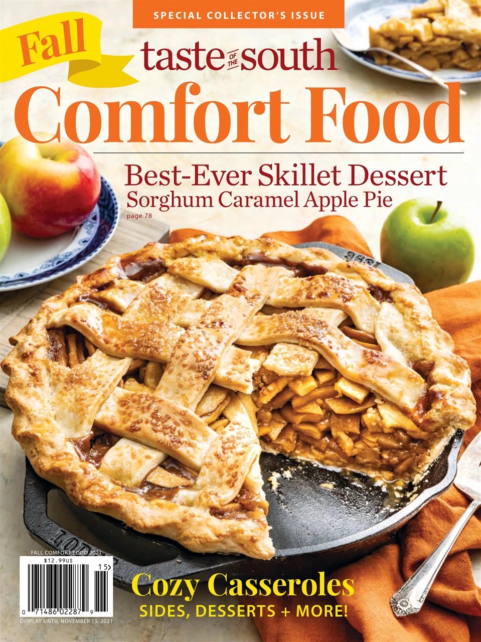Taste of the South Magazine - Fall Comfort Food 2021 Special Issue