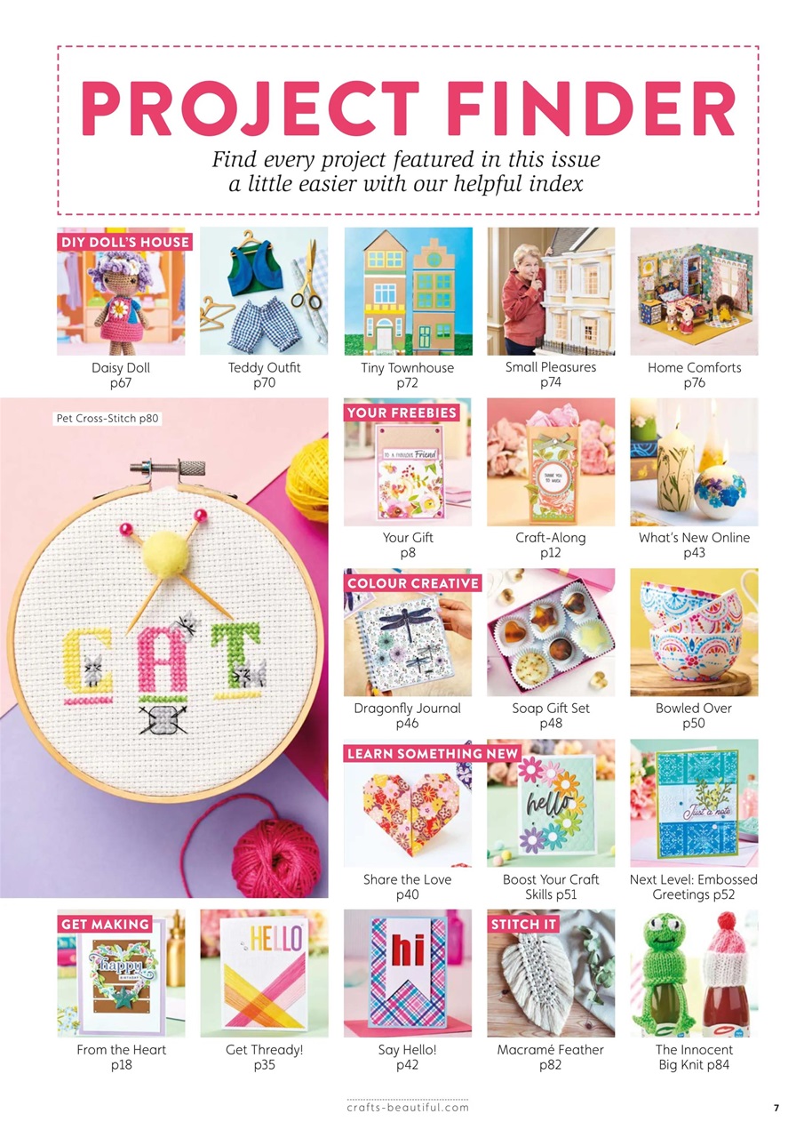 Crafts Beautiful Magazine Subscriptions and Apr-23 Issue