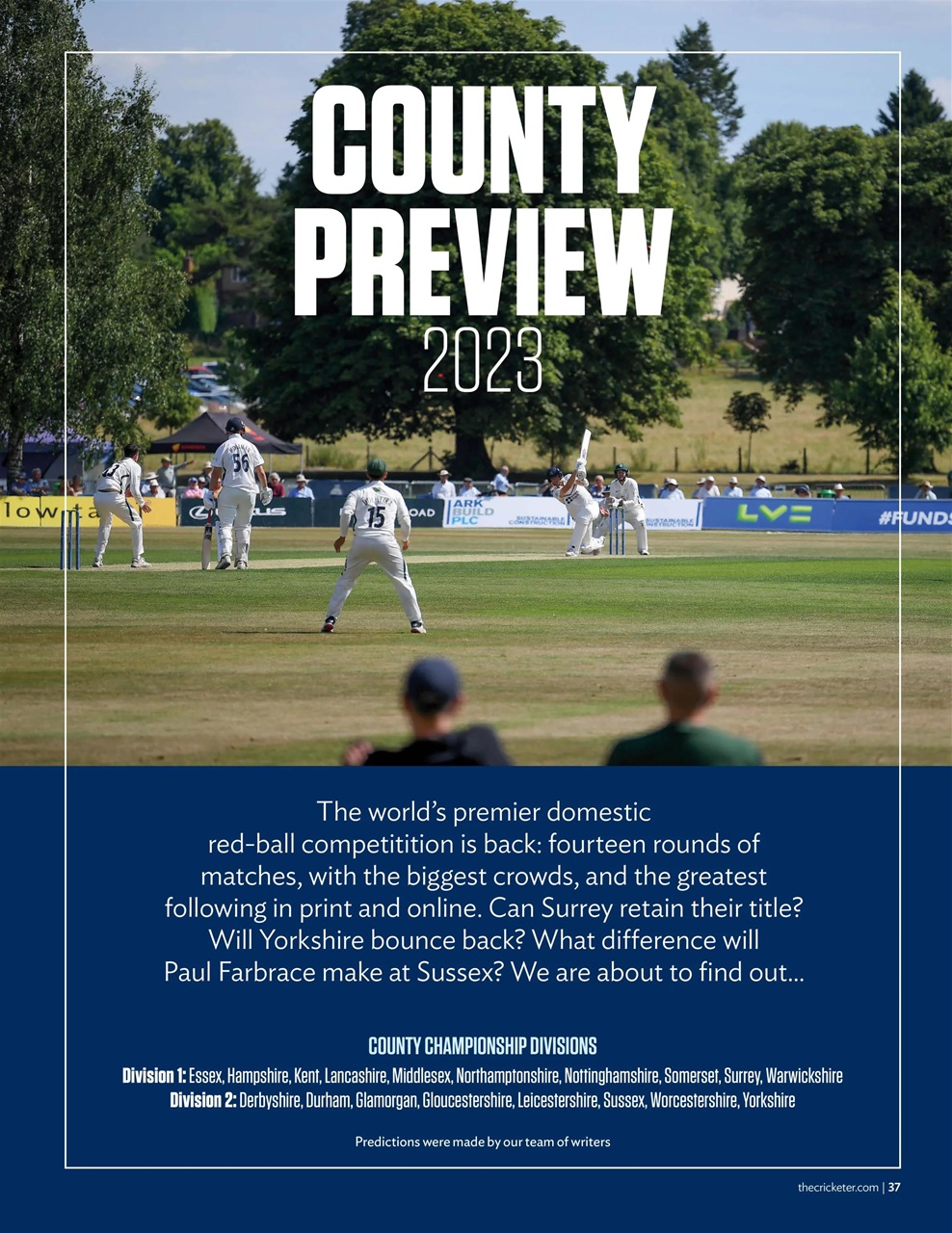 The Cricketer Magazine - April 2023 Back Issue