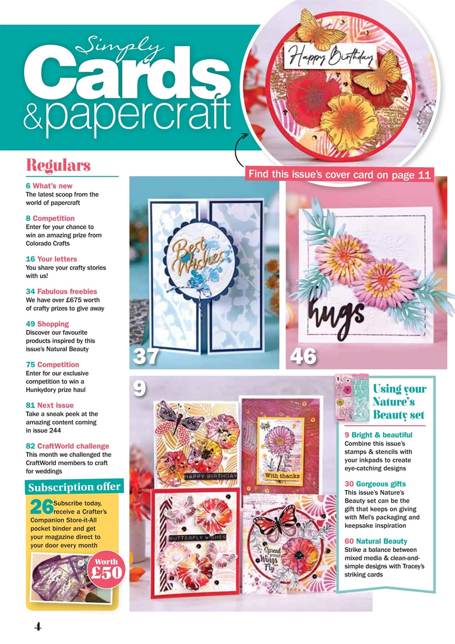 Simply Cards & Papercraft Magazine - Issue 243 Back Issue