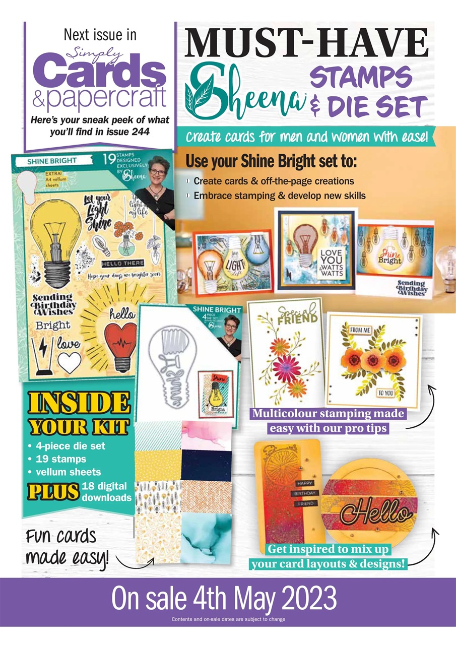Simply Cards & Papercraft Magazine - Issue 243 Back Issue