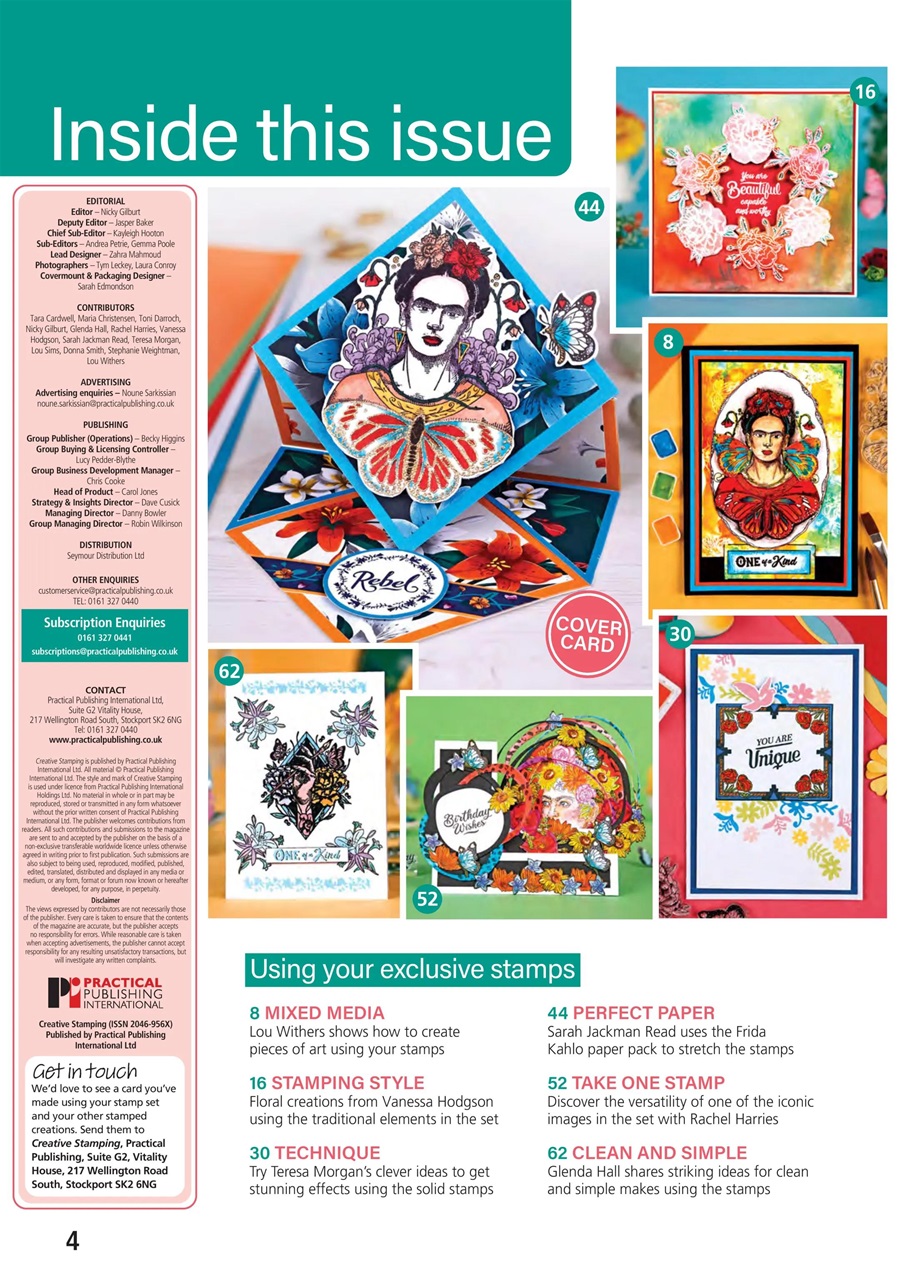 Creative Stamping Magazine - 120 Back Issue