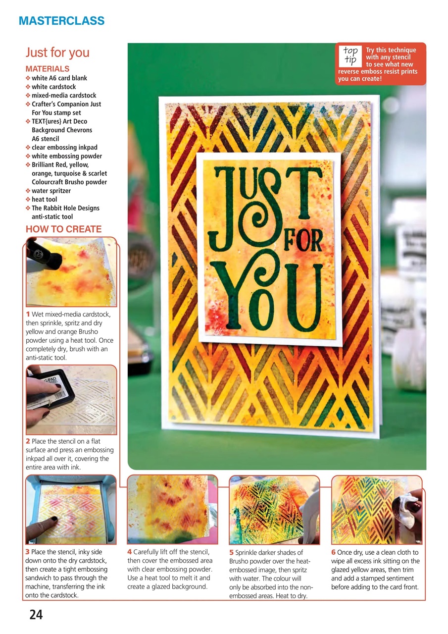 Creative Stamping Magazine - 120 Back Issue