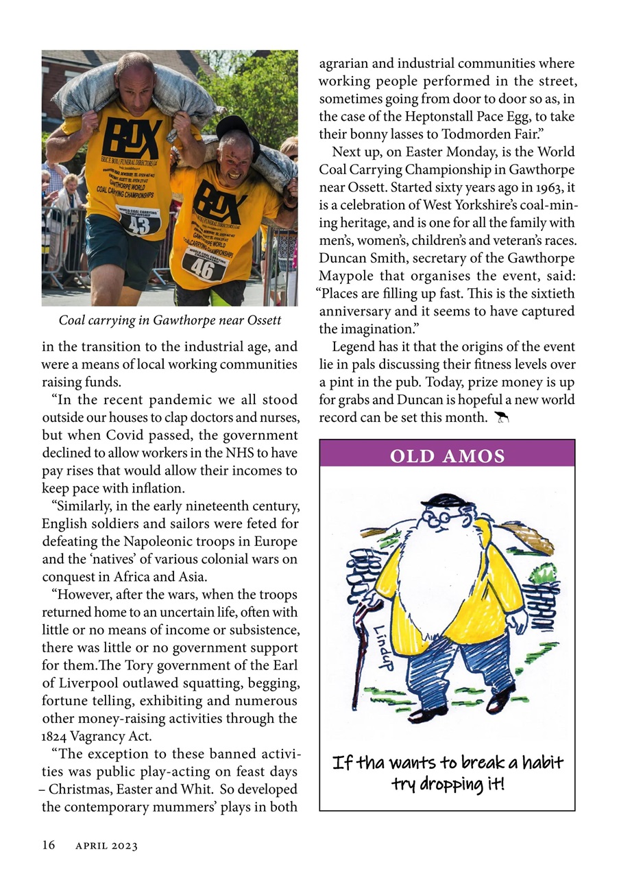 The Yorkshire Dalesman Magazine - April issue 2023 Back Issue