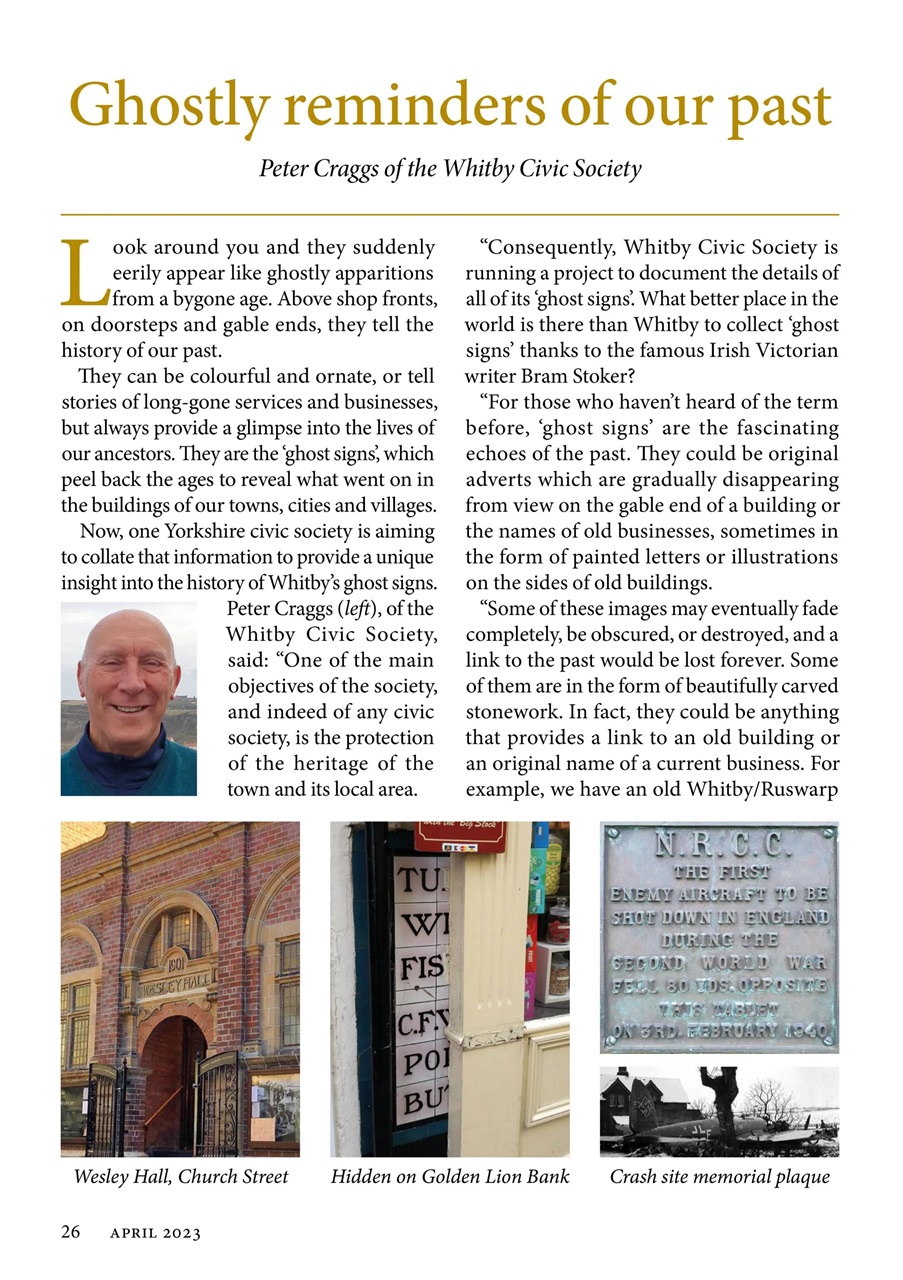 The Yorkshire Dalesman Magazine - April issue 2023 Back Issue