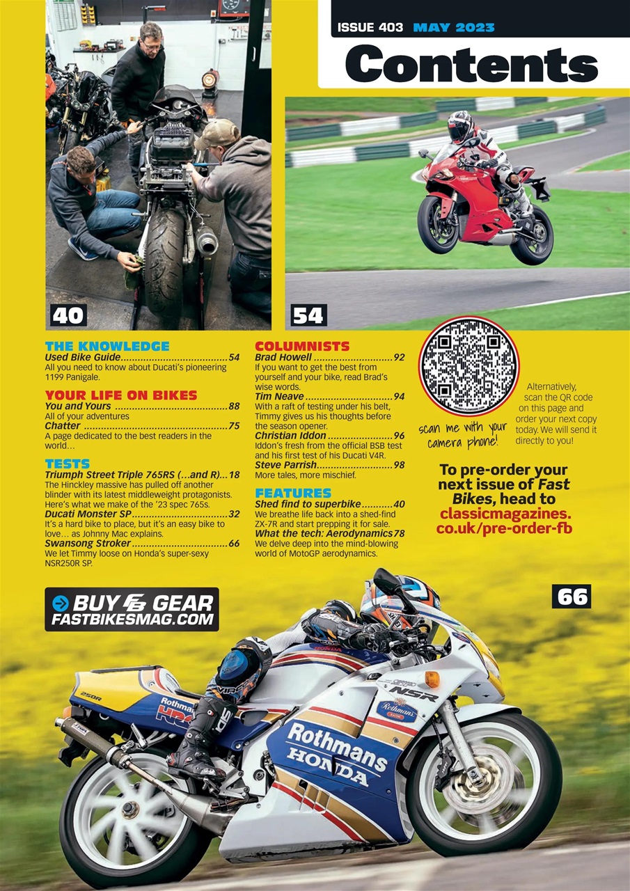 Fast Bikes Magazine - May 2023 Back Issue