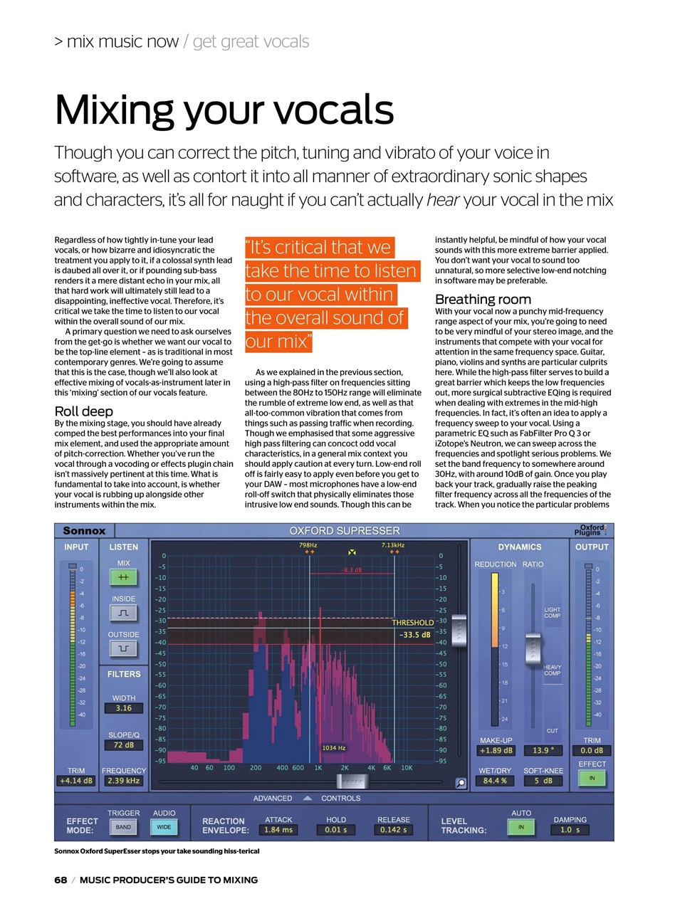 Music Magazine - Music Producer's Guide to Mixing First Edition Back Issue