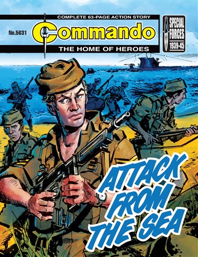 Commando Magazine - 5631 Back Issue