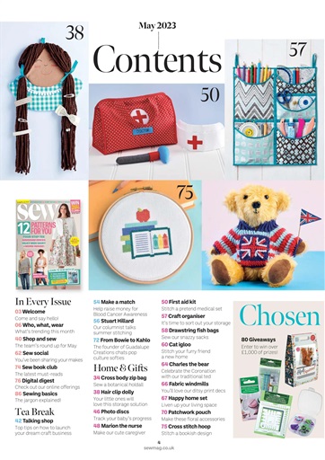 Sew Magazine - May-23 Subscriptions | Pocketmags