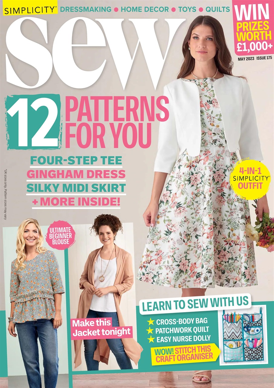 Sew Magazine Subscriptions and May-23 Issue
