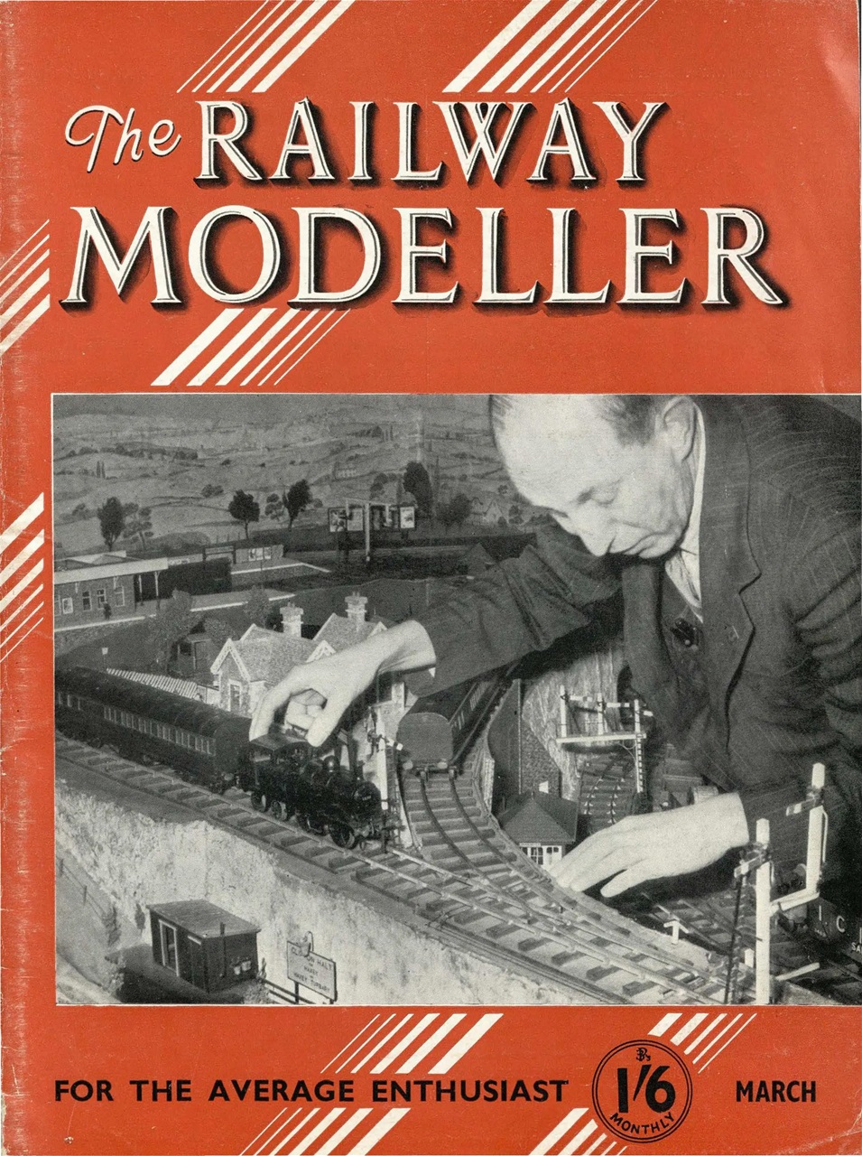 Railway Modeller Magazine - March 1954 Back Issue
