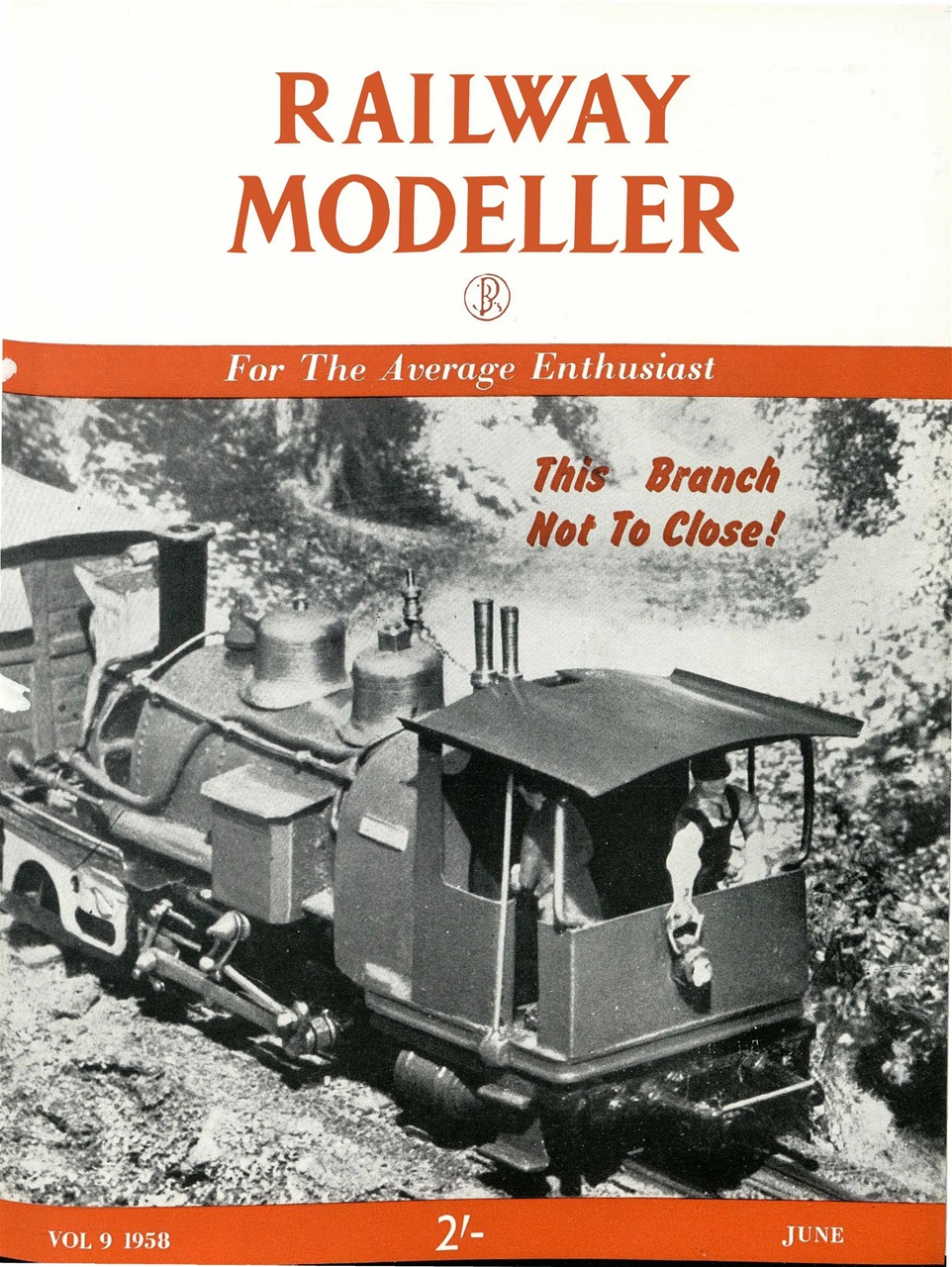 Railway Modeller Magazine - June 1958 Back Issue