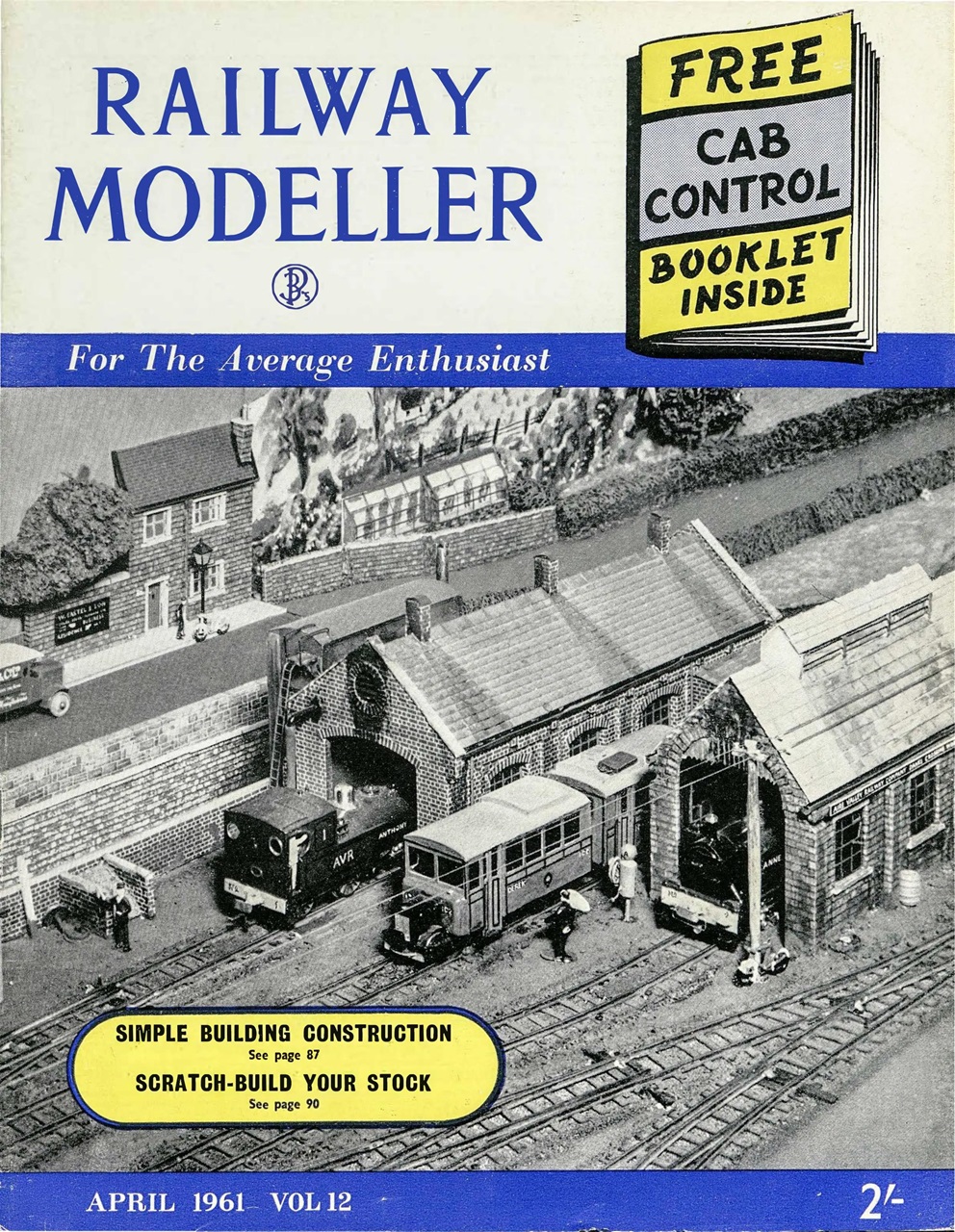 Railway Modeller Magazine - April 1961 Back Issue
