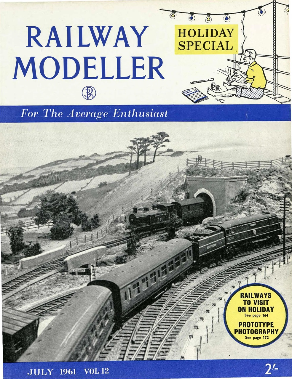 Railway Modeller Magazine - July 1961 Back Issue