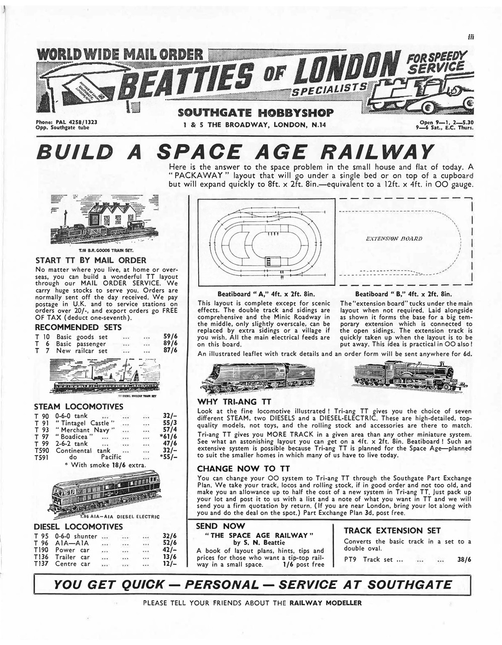 Railway Modeller Magazine - September 1963 Back Issue
