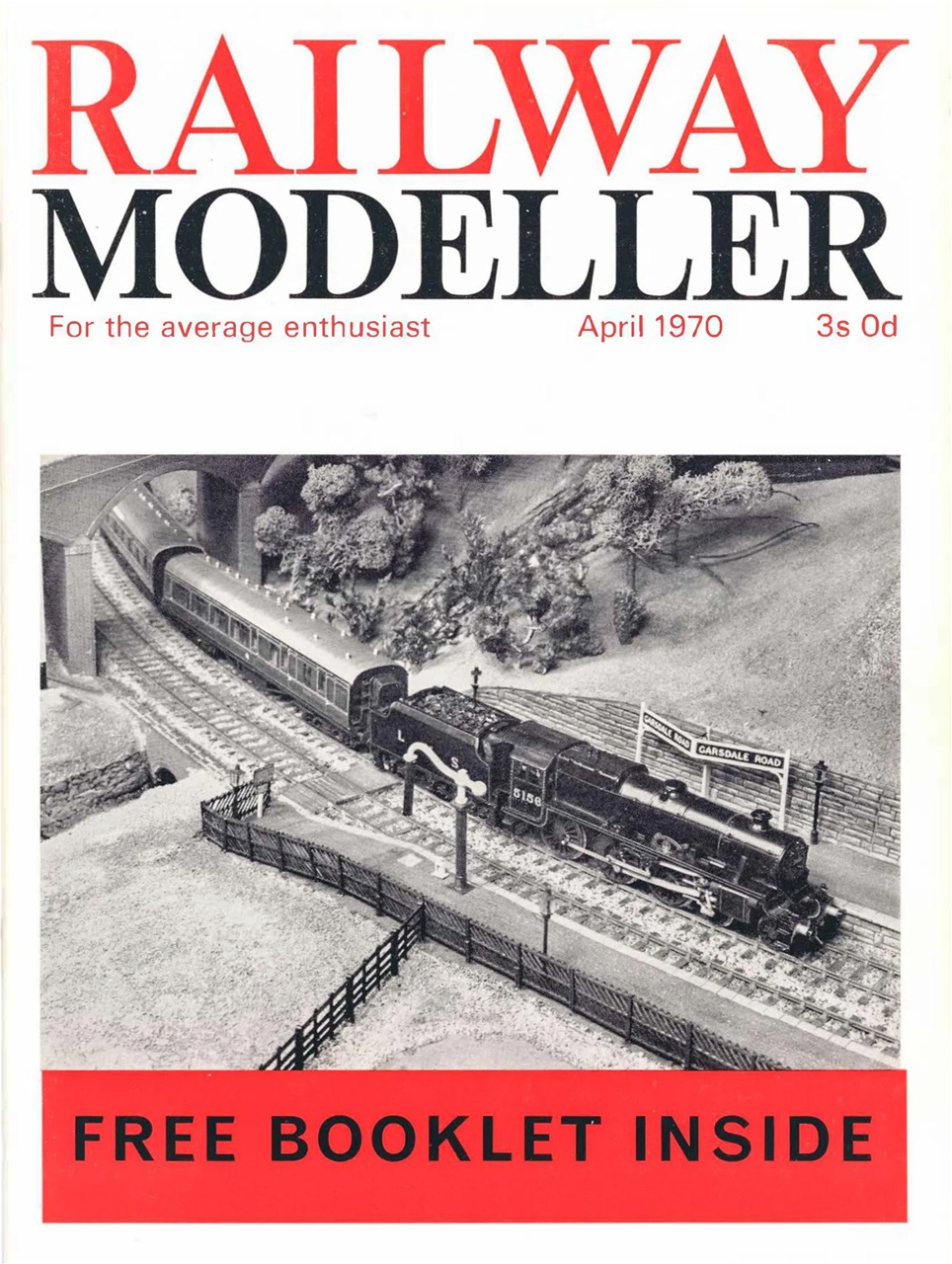 Railway Modeller Magazine - April 1970 Back Issue
