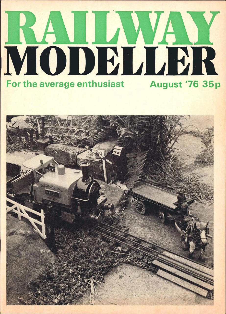 Railway Modeller Magazine - August 1976 Back Issue