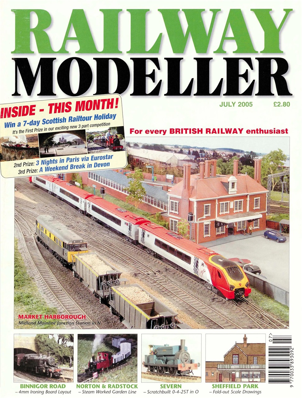 Railway Modeller Magazine - July 2005 Back Issue