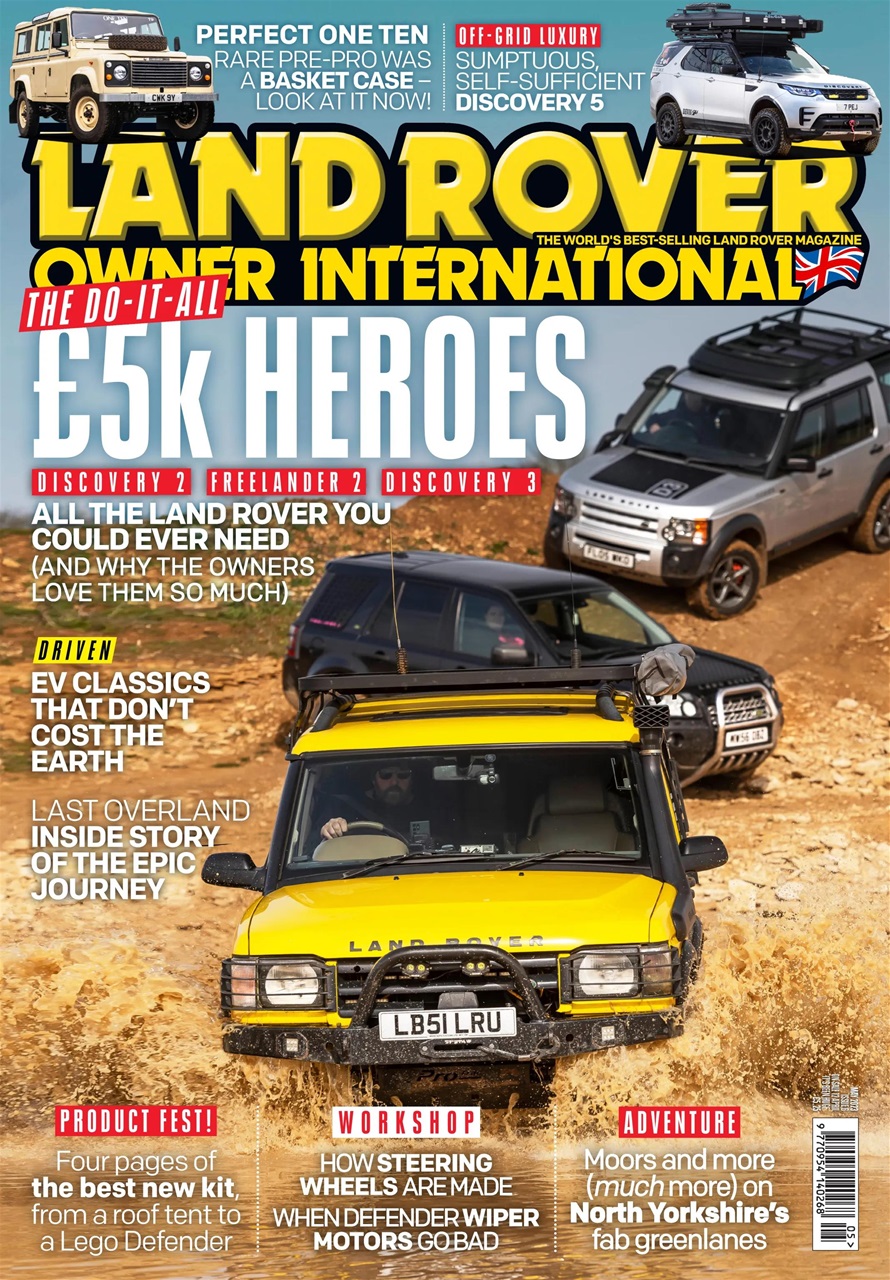 Land Rover Owner Magazine Subscriptions and May-23 Issue