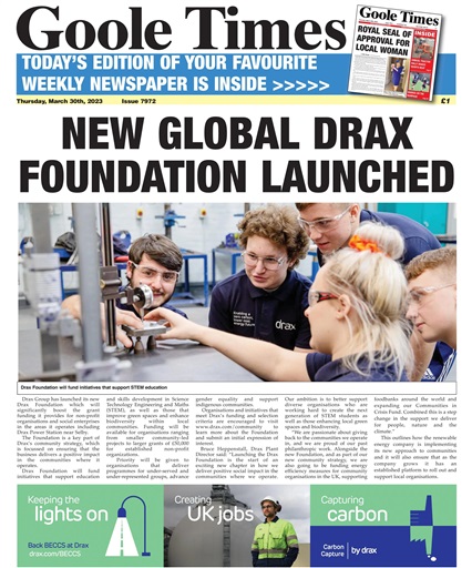 Goole Times Magazine - March 30th 2023 Back Issue