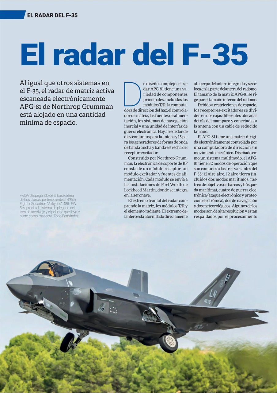 Avion Revue Internacional Magazine - Lockheed-Martin F-35 Lightning II Special Issue