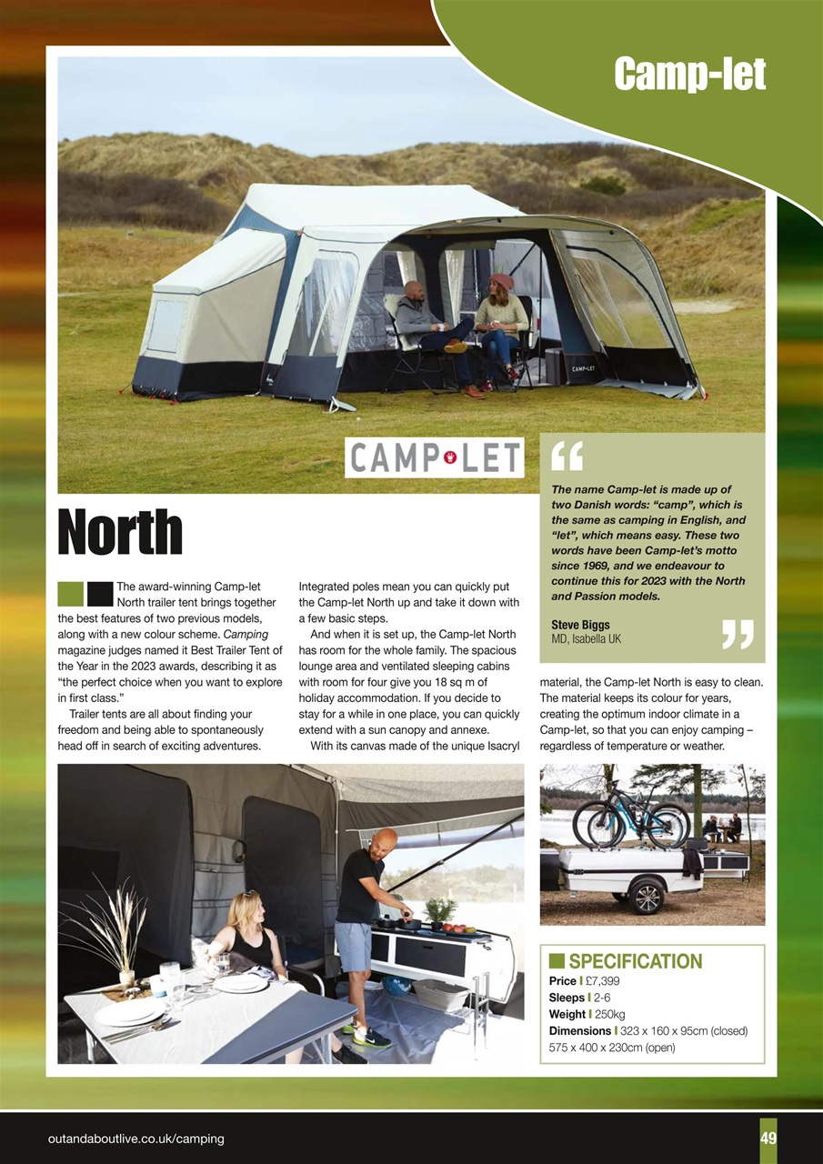 Camping Magazine - Essential Guide to Camping 2023 Special Issue