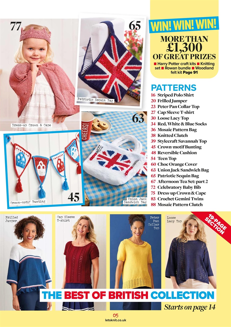 Let's Knit Magazine Subscriptions and May-23 Issue | Pocketmags