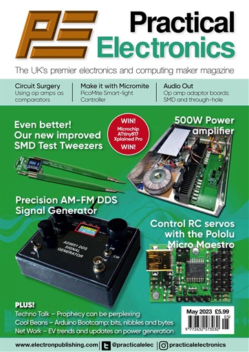 Practical Electronics Magazine - May 2023 Back Issue