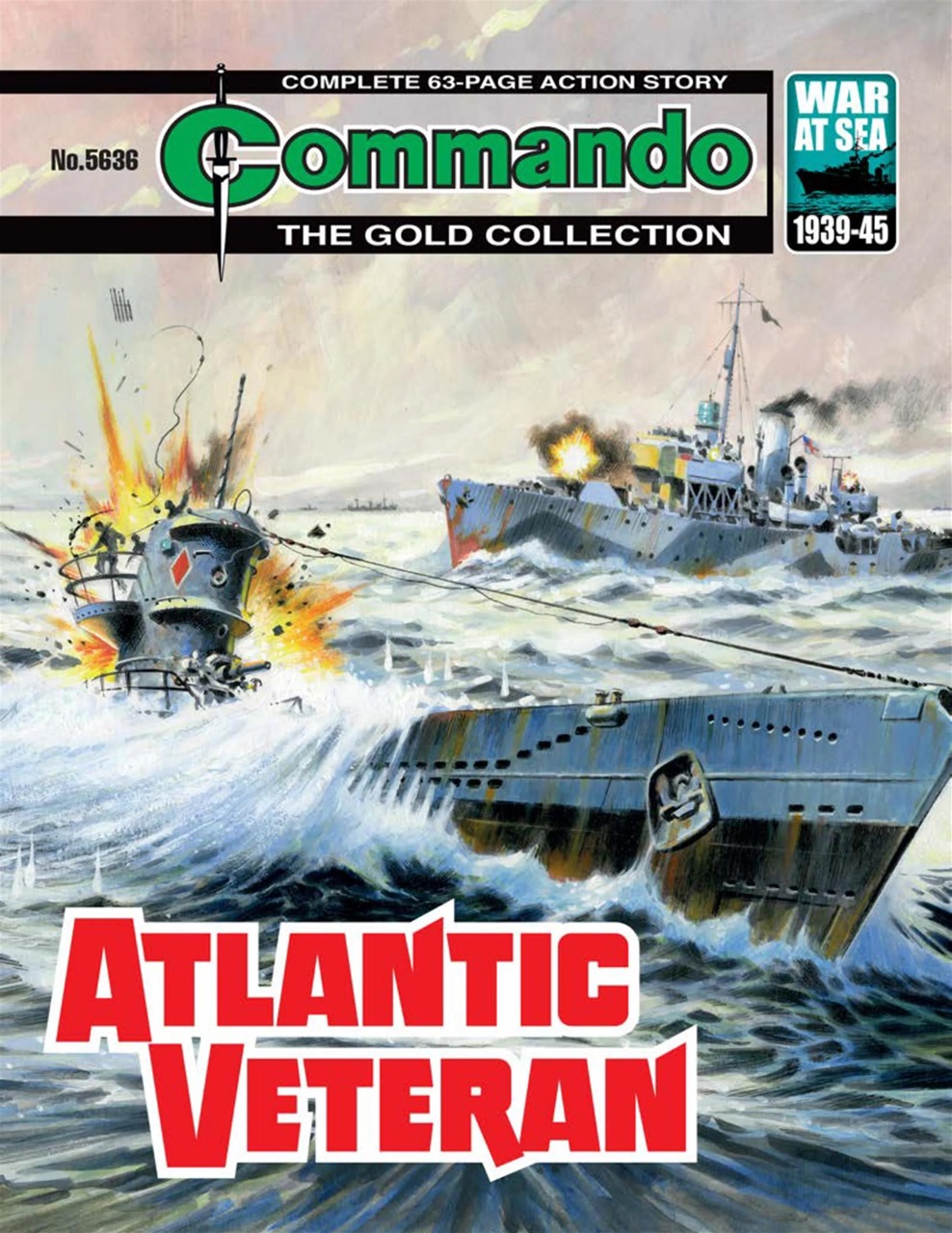 Commando Magazine - 5636 Back Issue