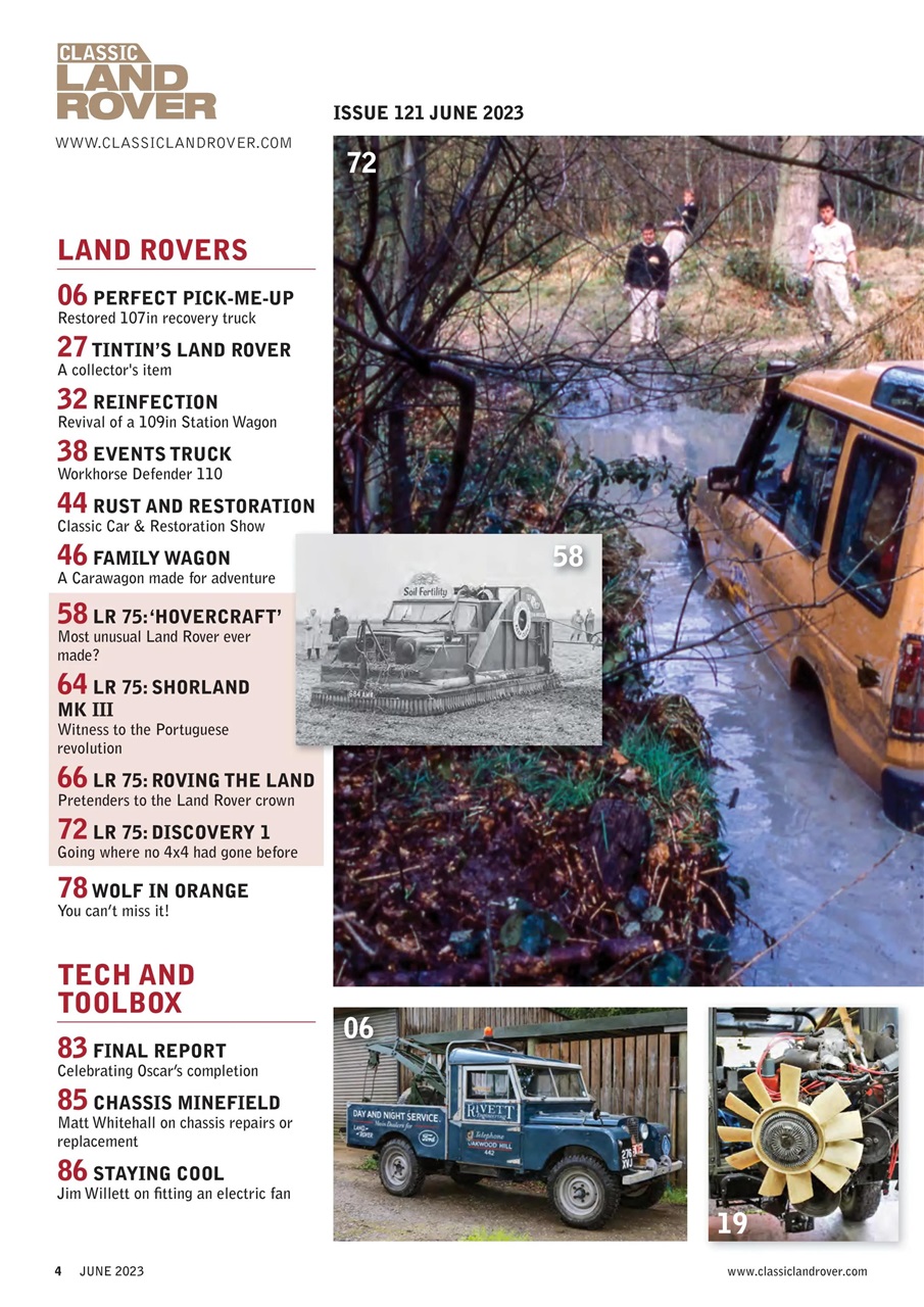 Classic Land Rover Magazine - June 2023 Back Issue