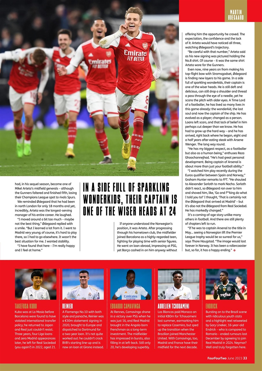 FourFourTwo Magazine - June 2023 Back Issue