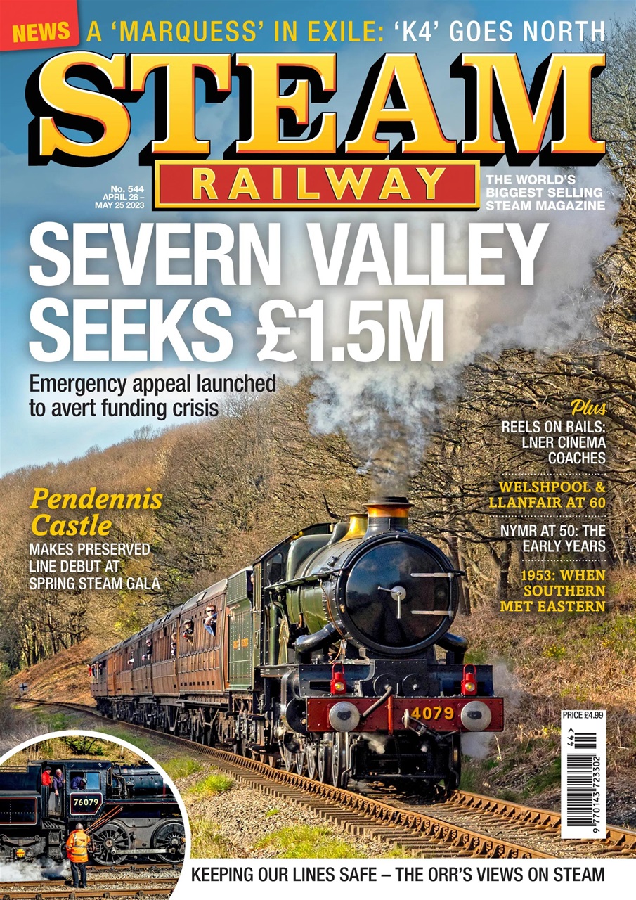 Steam Railway Magazine - 544 Back Issue