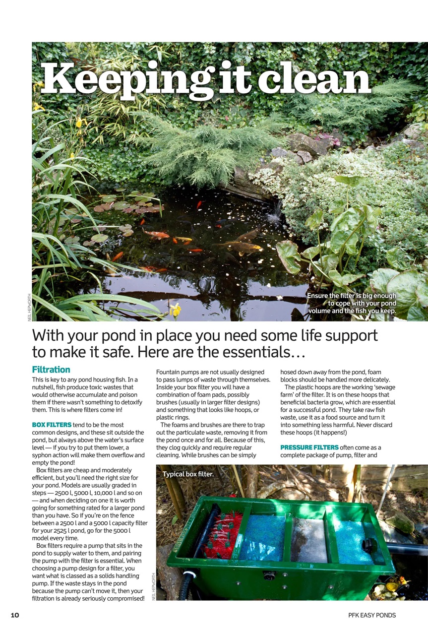 Practical Fishkeeping Magazine - Easy Ponds Special Issue